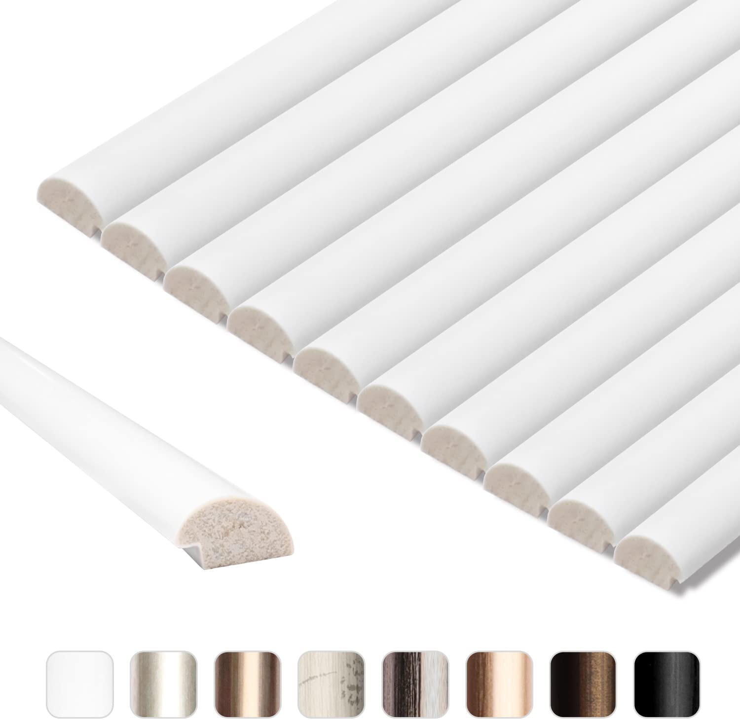 Peel and Stick Edge Decorative Liner For Tile Corner Trim - STICKGOO